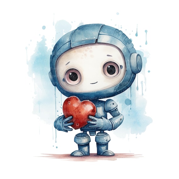 Dibujos Animados De Robots Amor