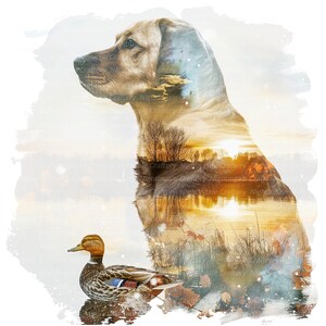 10 Hunting Labrador Wall Art, Labrador Retriever, Printable Wall Art ...