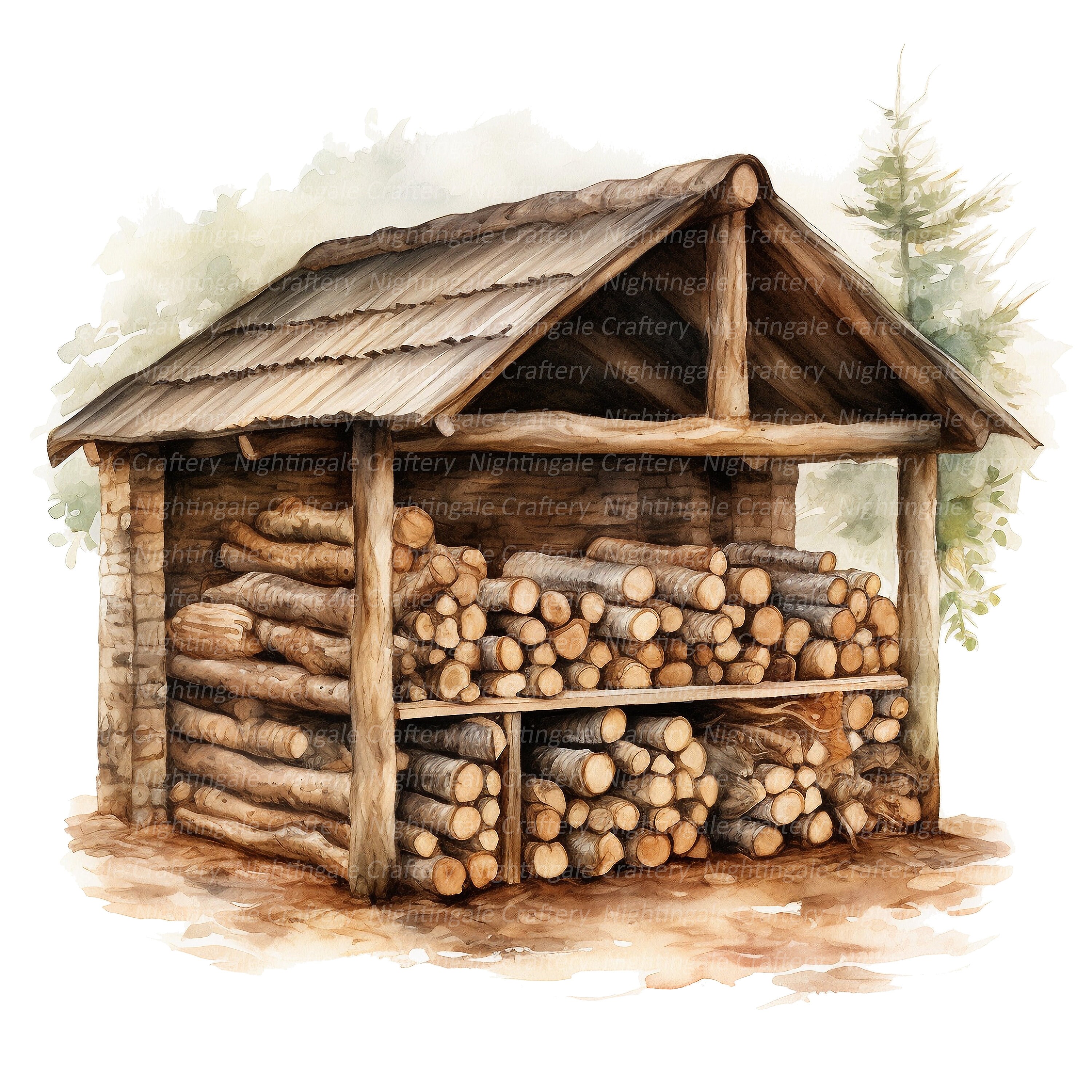 Shed Clip Art Transparency Free Vectors | Old One Story House