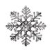 14 Black White Snowflakes Clipart, Christmas Print, Printable ...