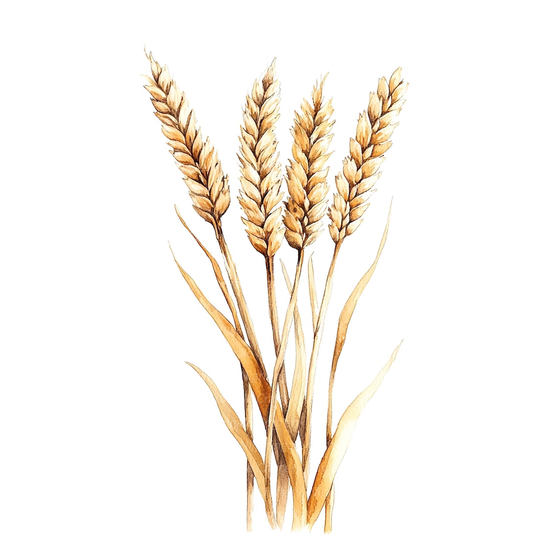 11 Boho Wheat Barley Stalks, Wheat Wall Art, High Quality JPG/PNG ...