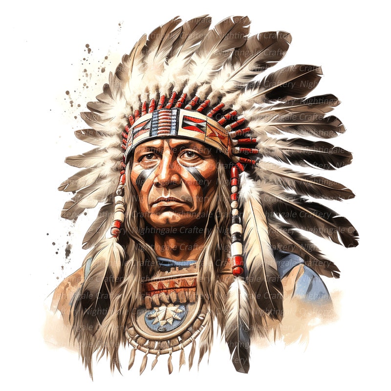 Native American Clipart - Etsy
