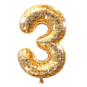 10 Balloon Numbers Clipart, Party Numbers, Digital Clipart, Watercolor ...