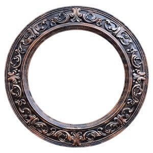 16 Circle Oval Frames Clipart, Ornate Frames, High Quality Jpgs ...