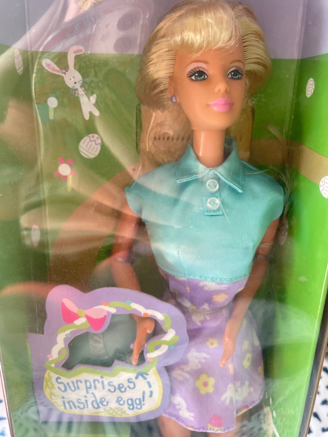 1998 Easter Surprise Barbie Doll With Surprises in an Egg | Collectible ...