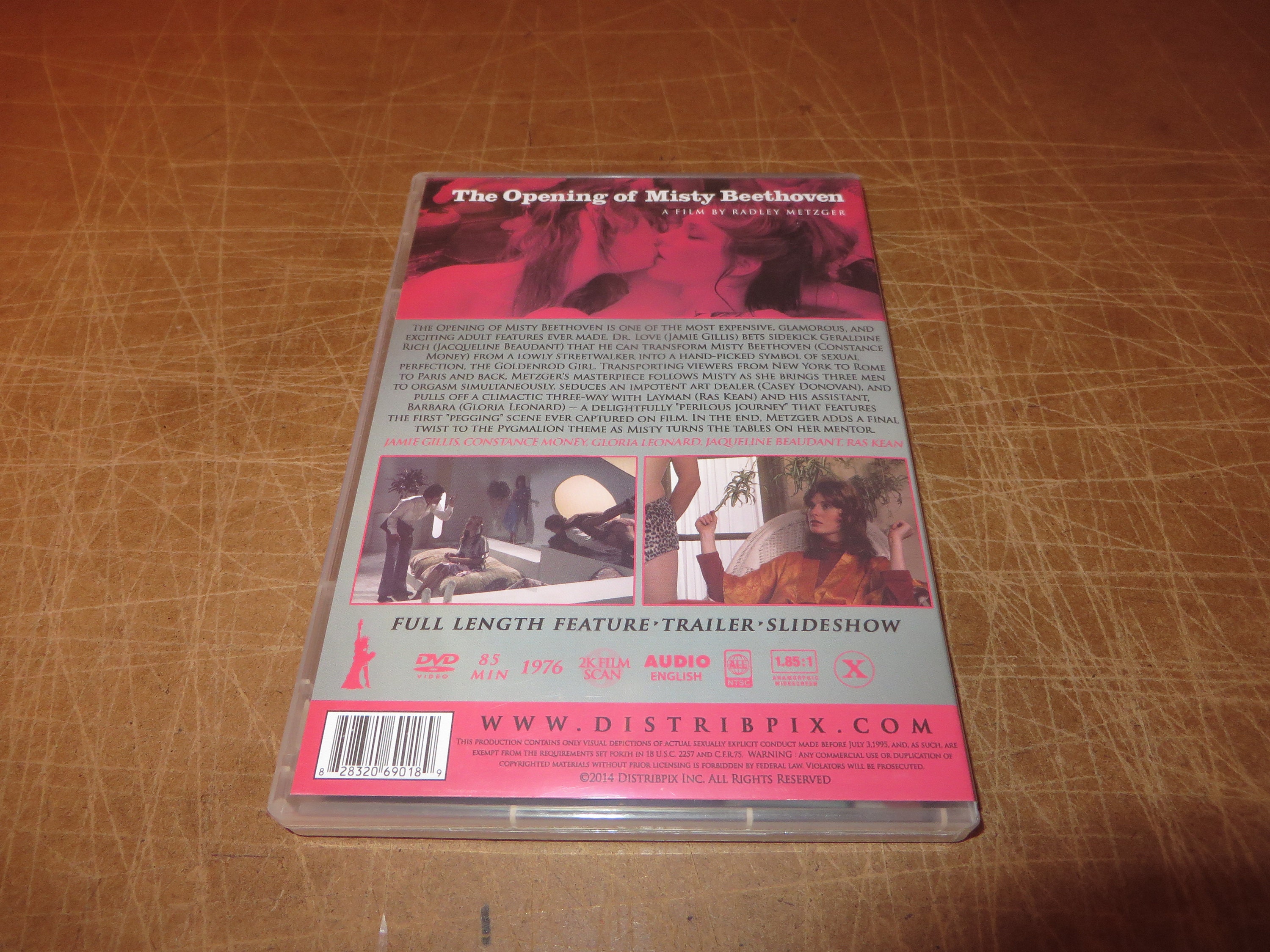 The Opening of Misty Beethoven DVD the Henry Paris Collection - Etsy