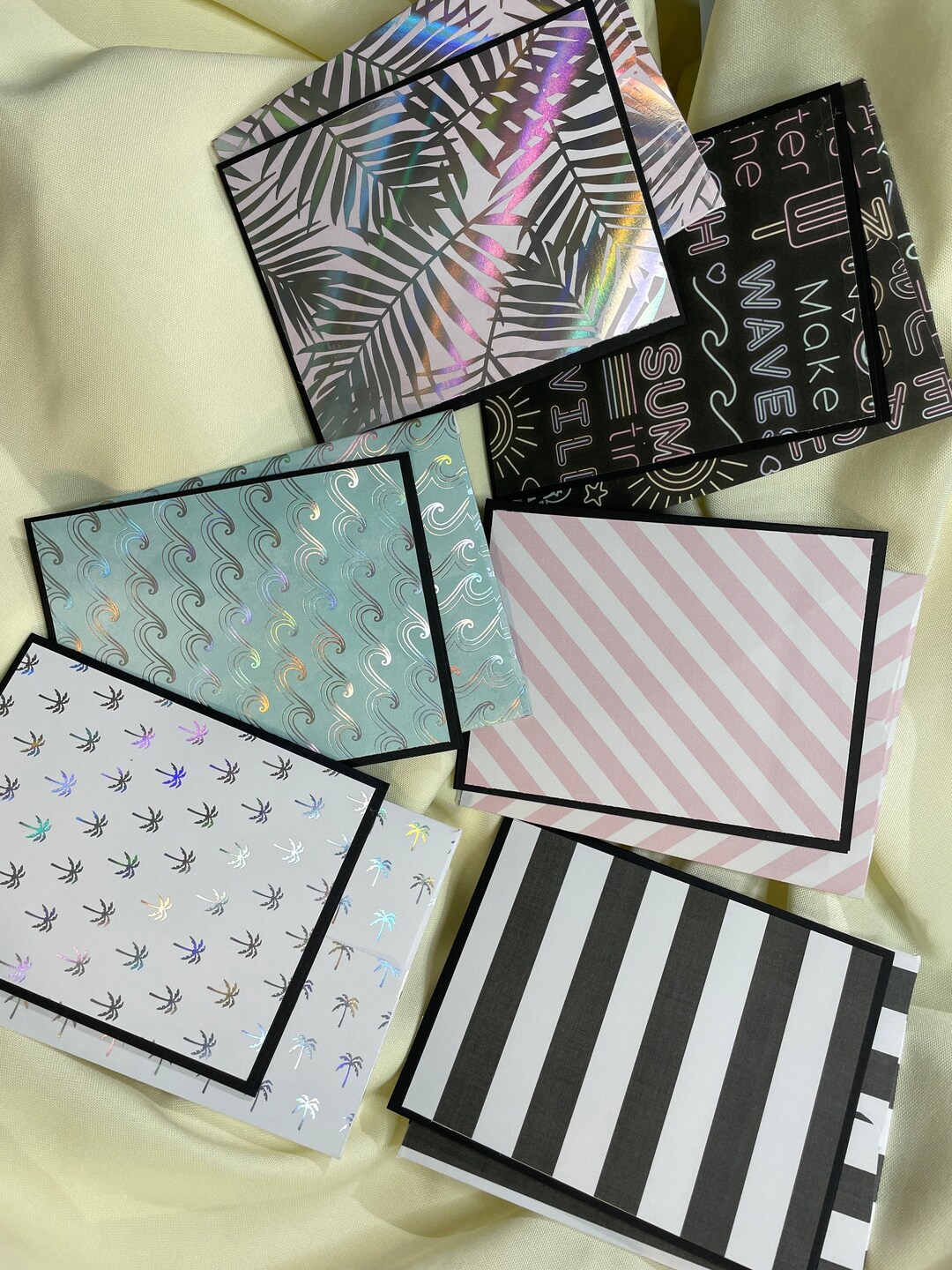 Set of 6 Blank Cards With Matching Envelopes and a FREE Giftfree ...