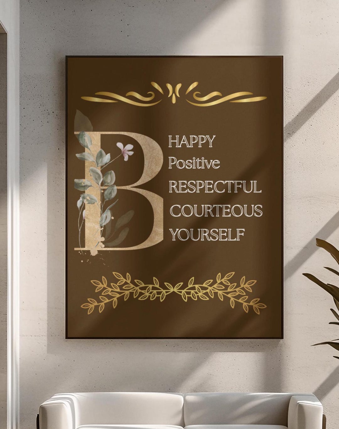Minimalist Wall Art Aim to Reflect the Core Values of Positivity ...