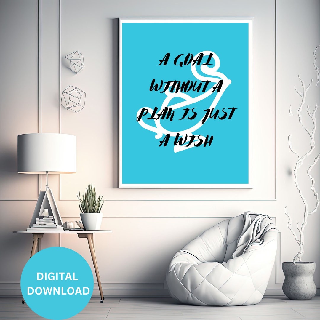 Digital Inspirational Quote With Positive Affirmation Printable Wall ...