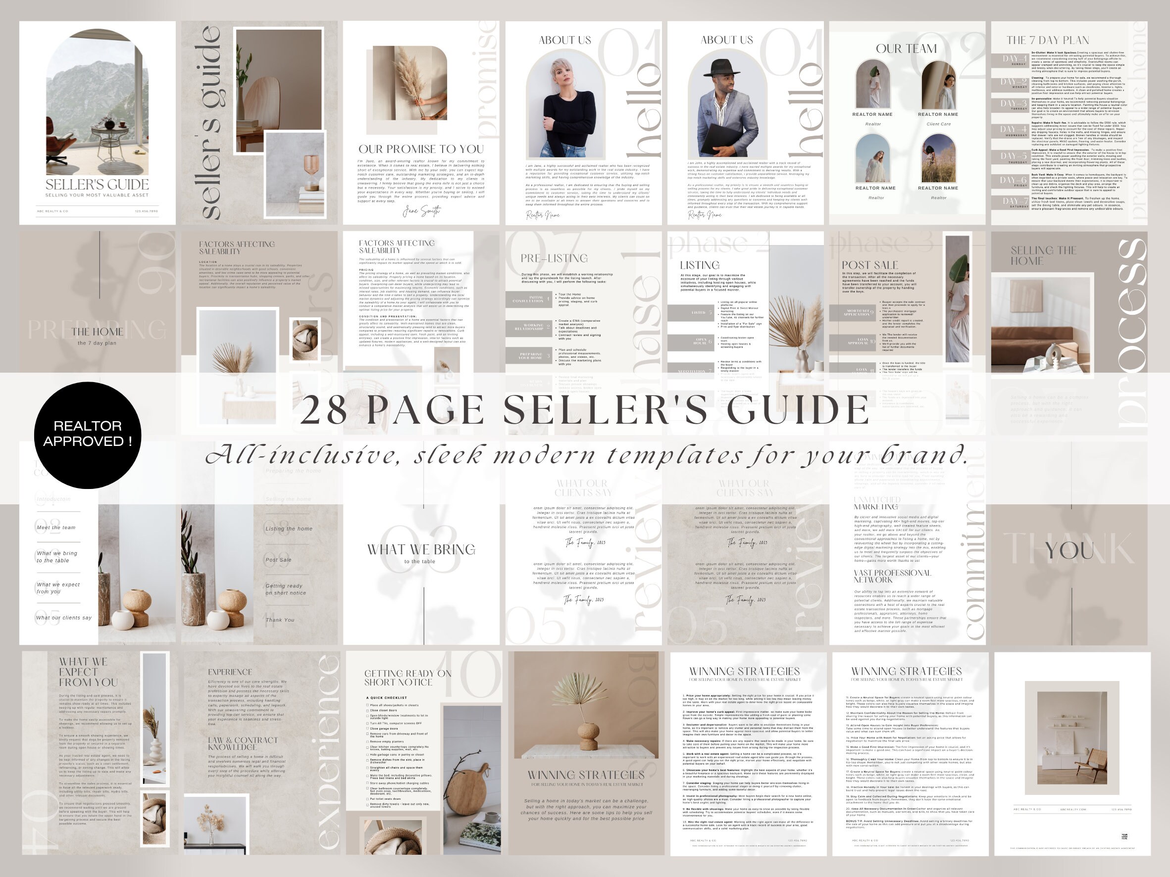 Buyer & Seller Guide Template, Buyers Guide Template, Seller ...