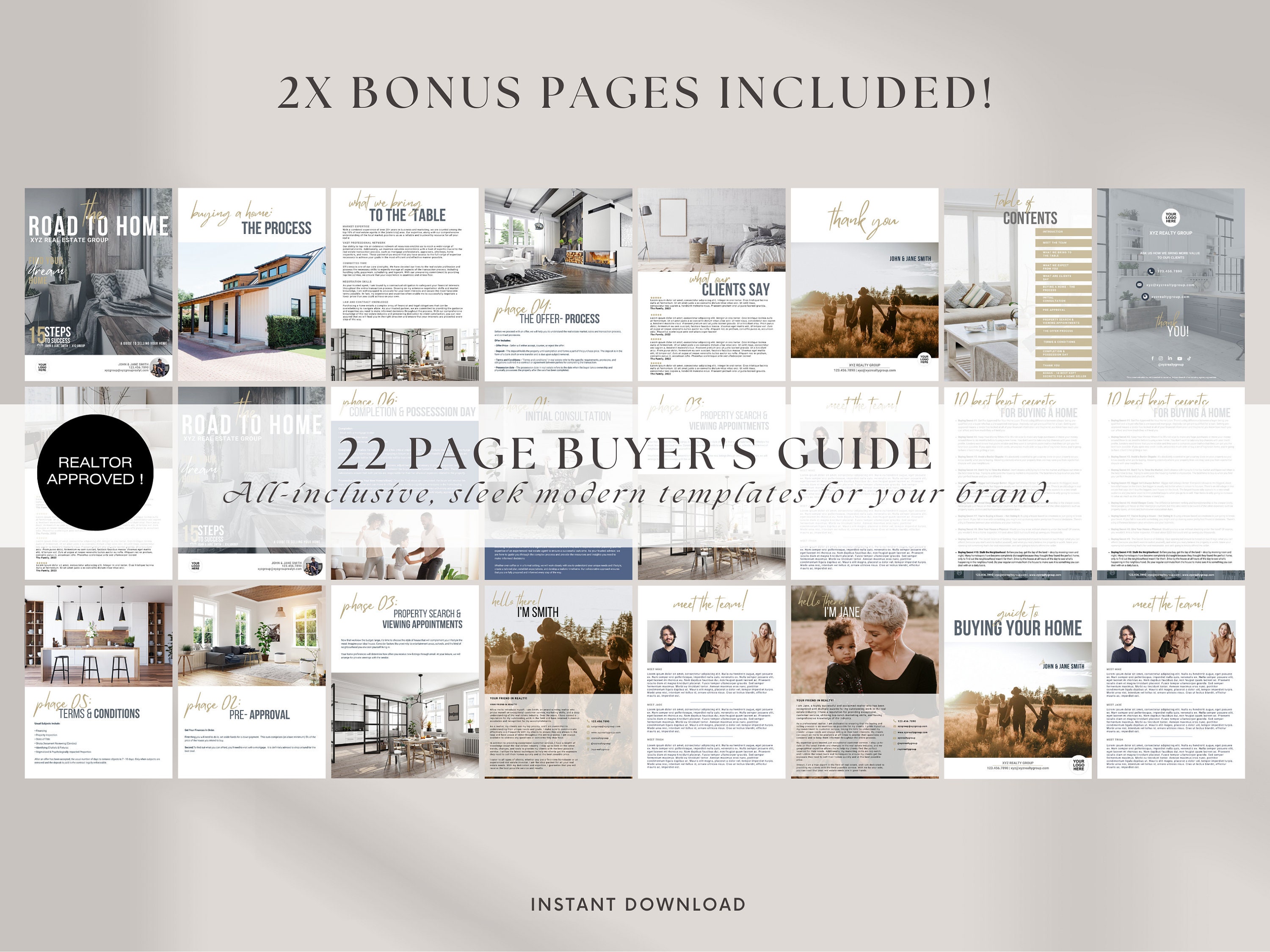 Buyer & Seller Guide Template, Buyers Guide Template, Seller ...