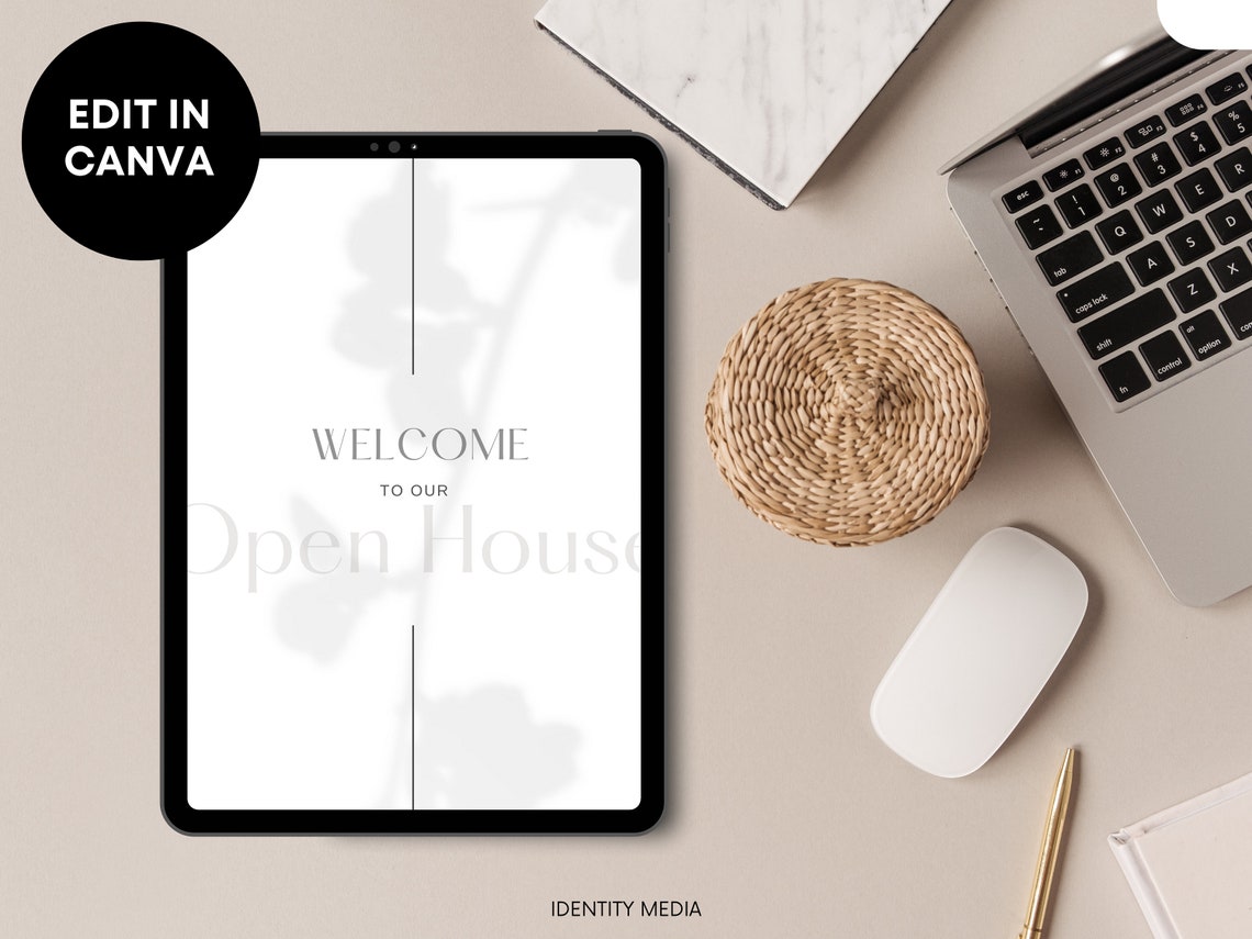 Open House Sign-in Form, Welcome Poster, Open House, Realtor Templates ...