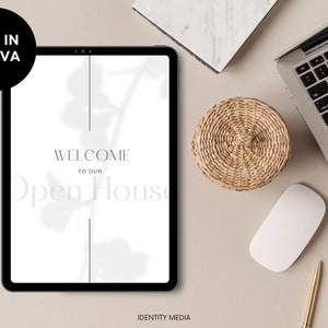 Open House Sign-in Form, Welcome Poster, Open House, Realtor Templates ...