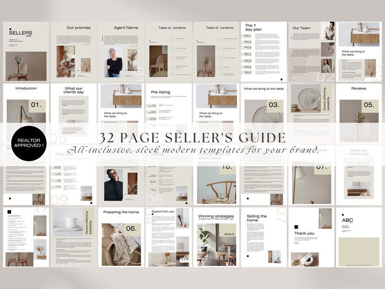 Buyer & Seller Guide Template, Buyers Guide Template, Seller ...
