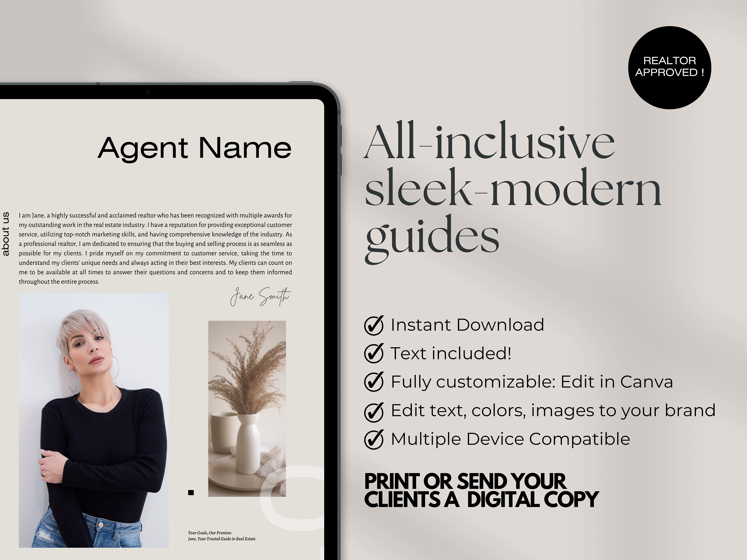 Buyer & Seller Guide Template, Buyers Guide Template, Seller ...