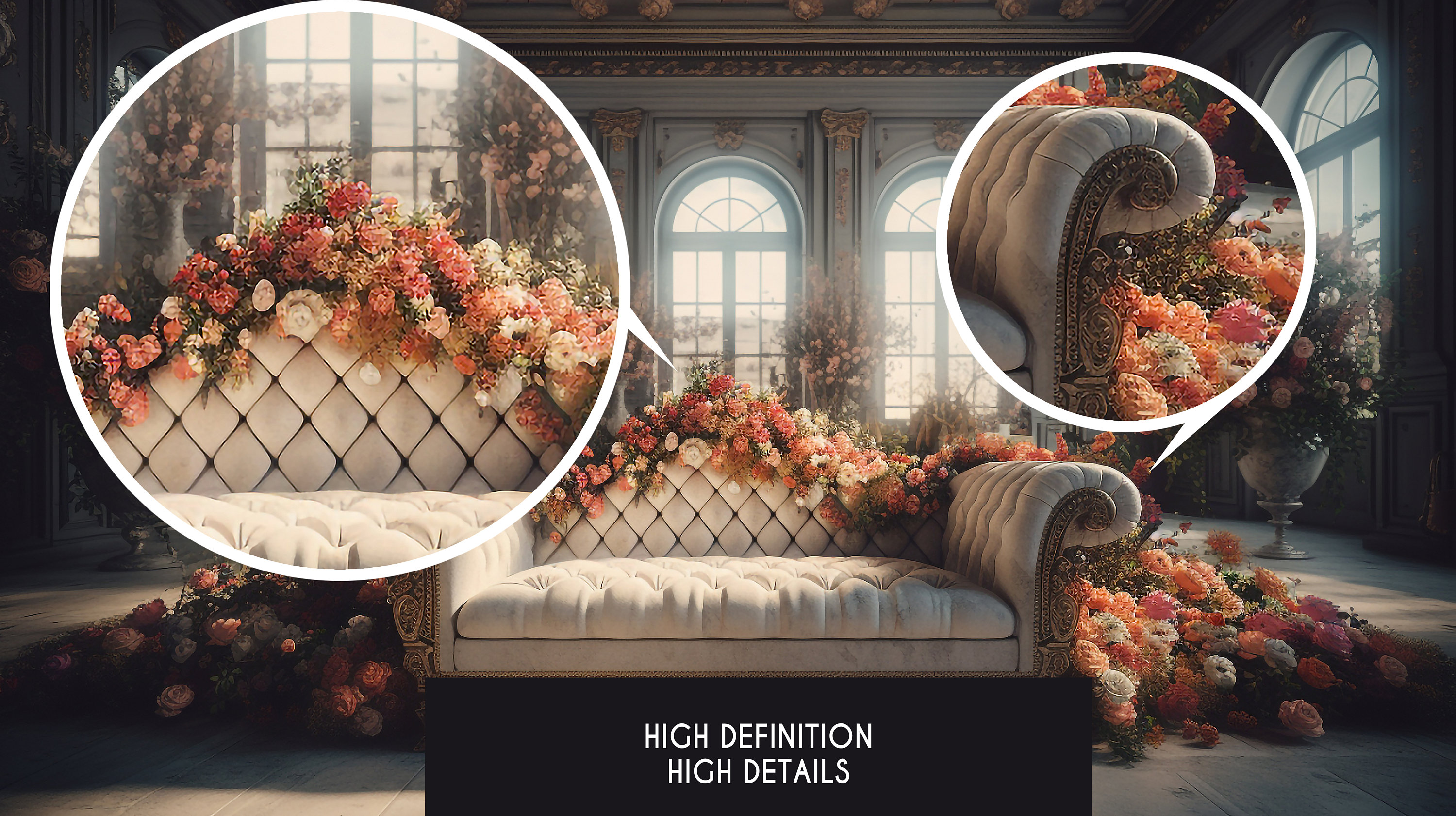 Luxury Sofas Digital Backdrops, Maternity Backdrop Overlays for ...