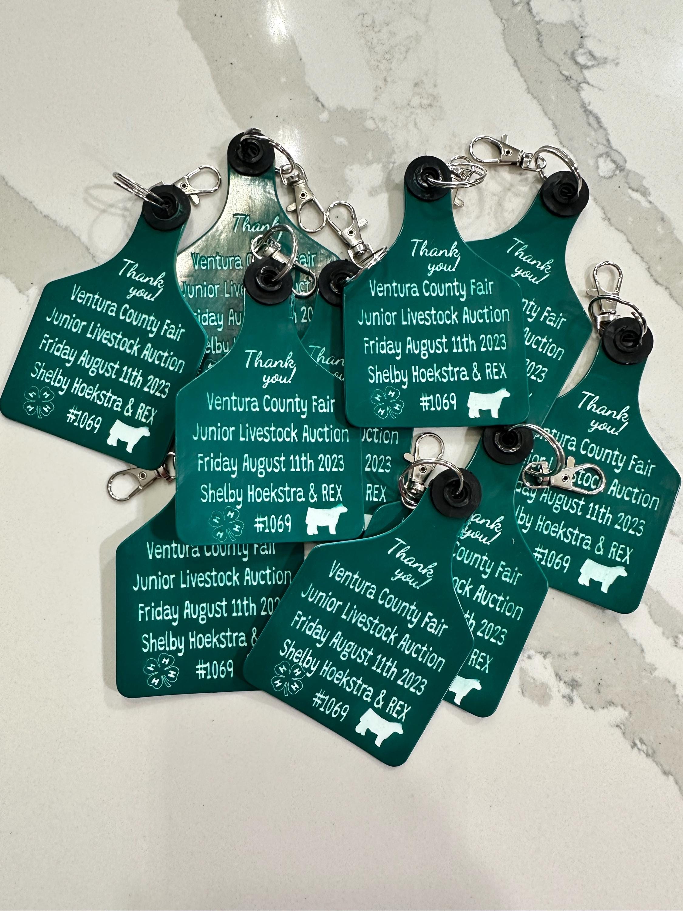Custom Laser Engraved Livestock Tags - Etsy