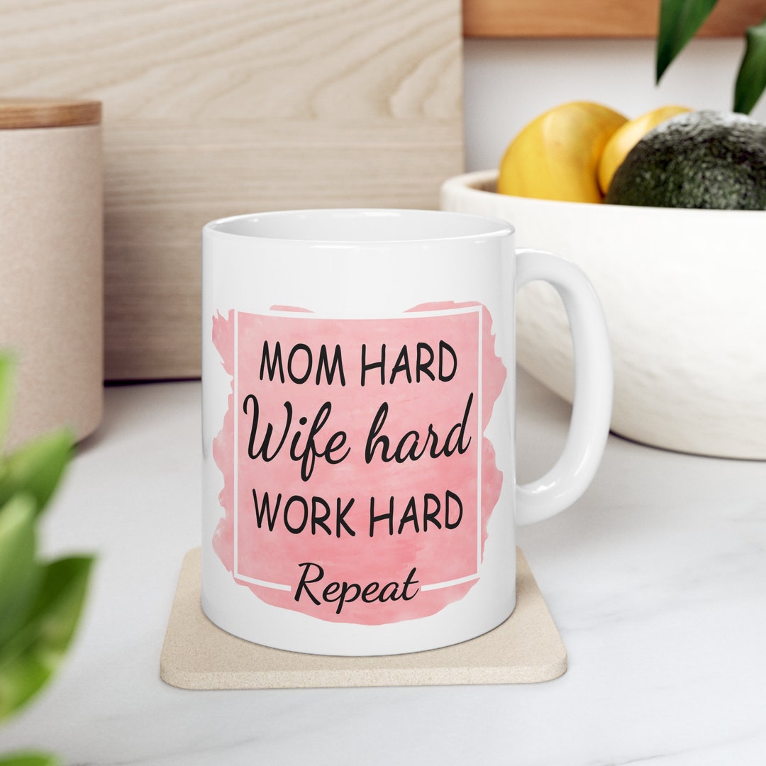 Juggling Mom Life, Wife Duties and Work Struggles Mug Hilarious Mother ...