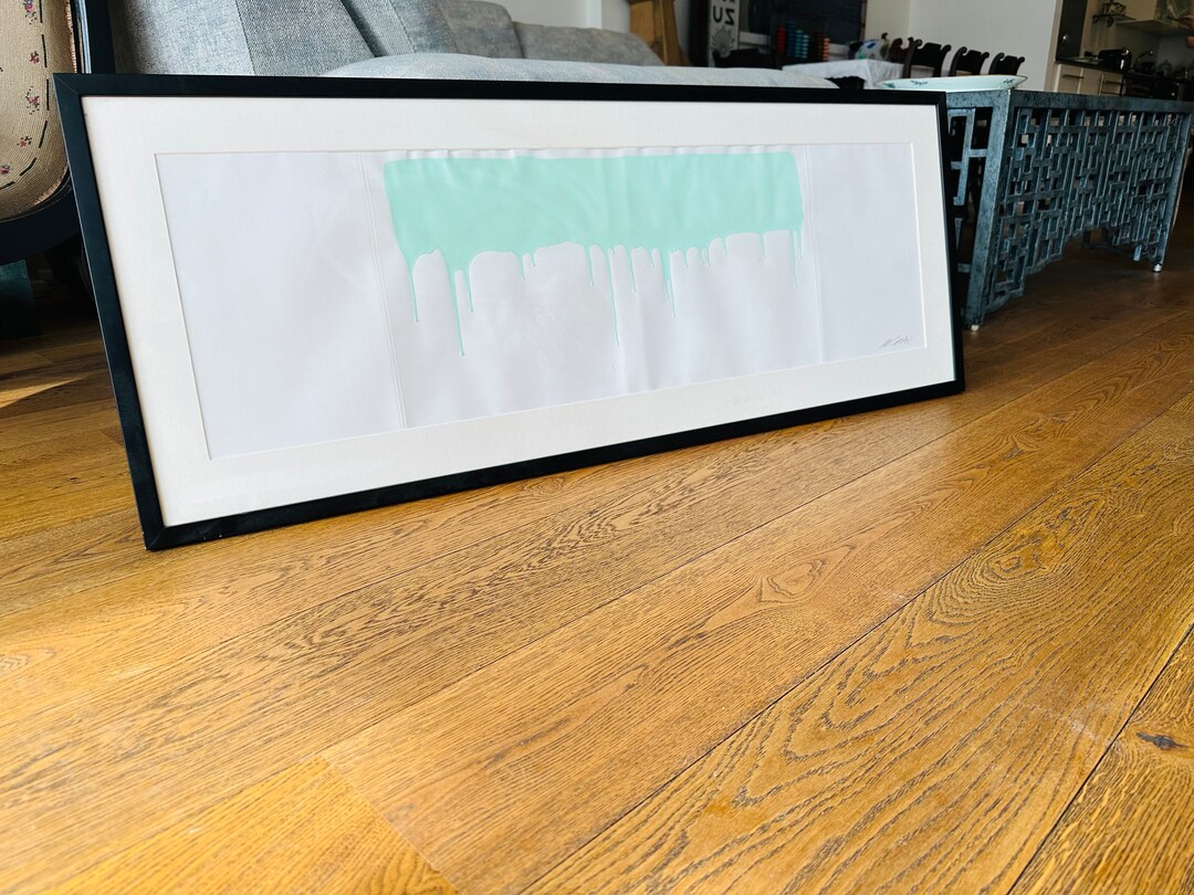Signed Painting by Artist Ai Wei Wei Which Comes With a Special Limited ...