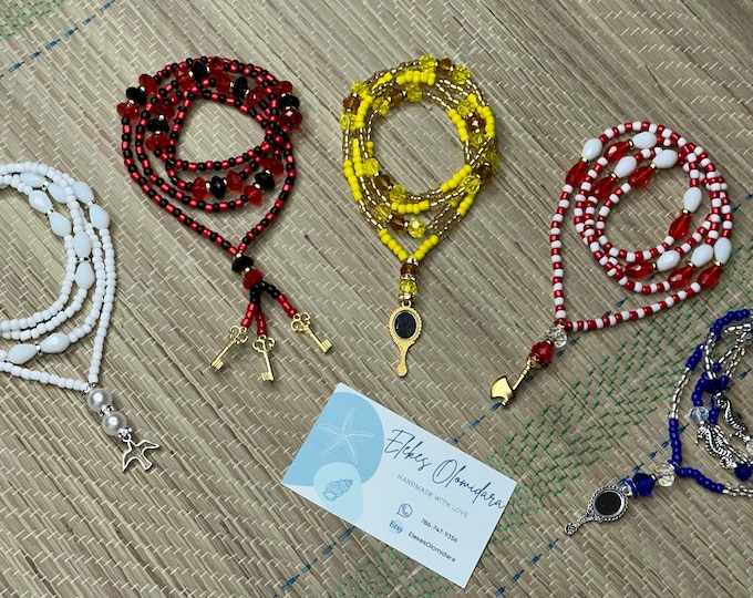 Collares De Fundamento, Elekes De Santo, Obatala Eleke, Elegua Necklace ...