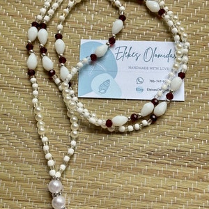 Obatala Ayagguna Eleke, Collar Para Obatala Ayaguna, Obatala Necklace ...