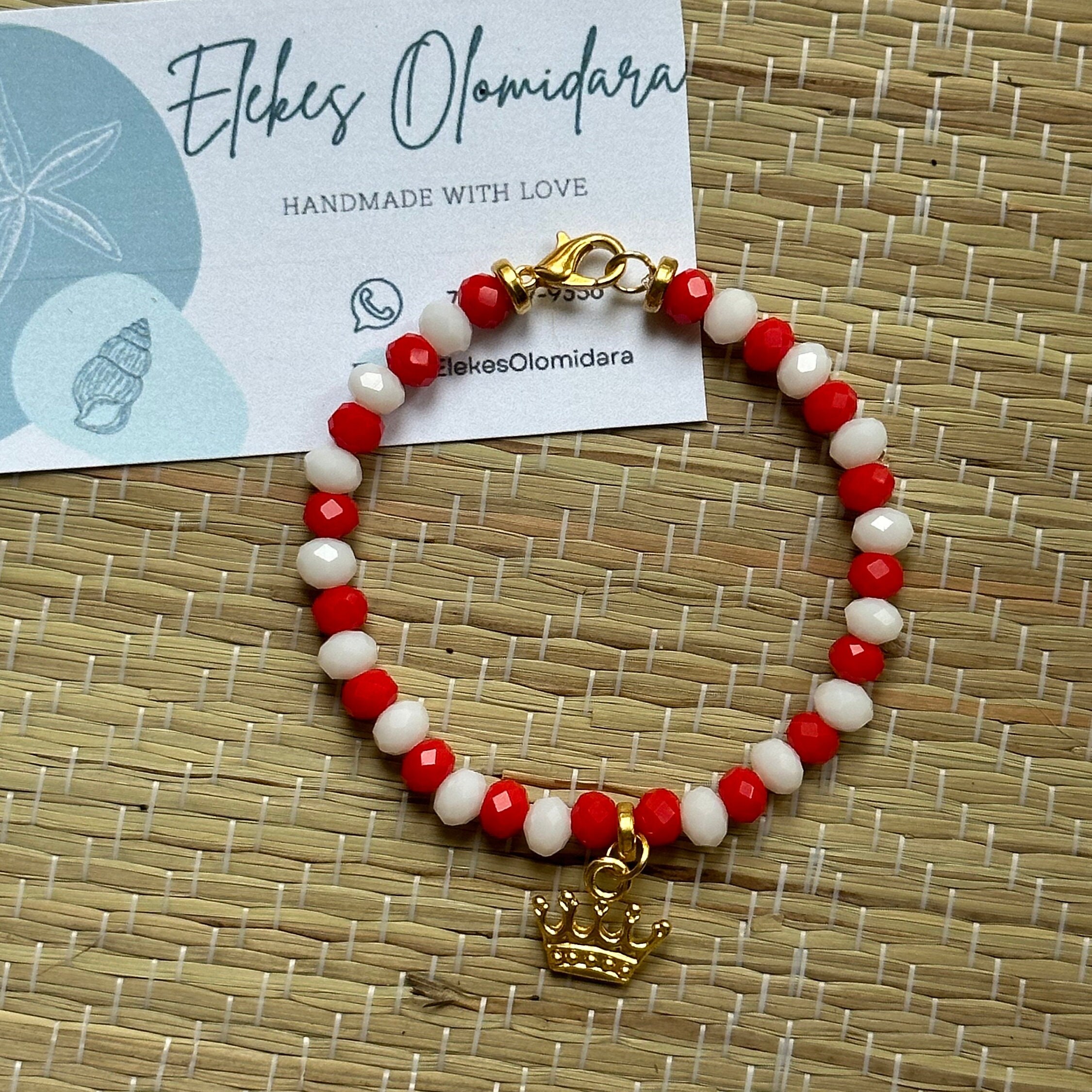 Ilde Sencillo Para Todos Los Orishas, Yemaya Bracelet, Obatala Ilde ...