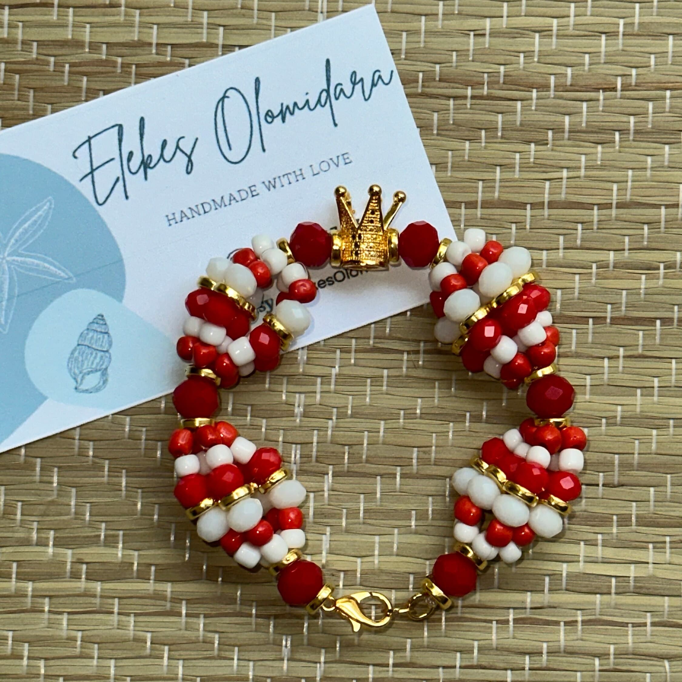 Ilde De Shango, Ilde De Mazo Shango, Shango Bracelet, Orisha Jewelry ...