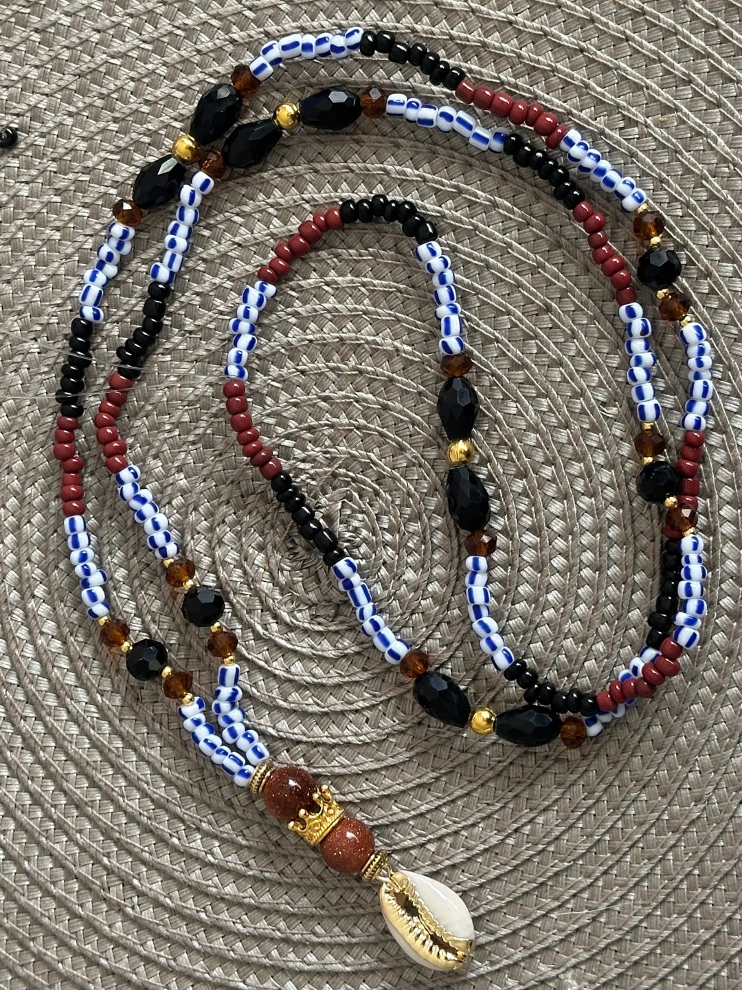 Yemaya Mayelewo & Azojuano Asoji - Ilde and Necklace Set - Etsy