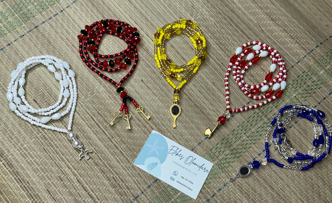 Collares De Fundamento, Elekes De Santo, Obatala Eleke, Elegua Necklace ...
