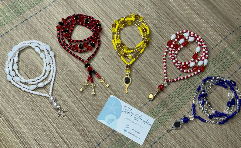 Collares De Fundamento, Elekes De Santo, Obatala Eleke, Elegua Necklace ...