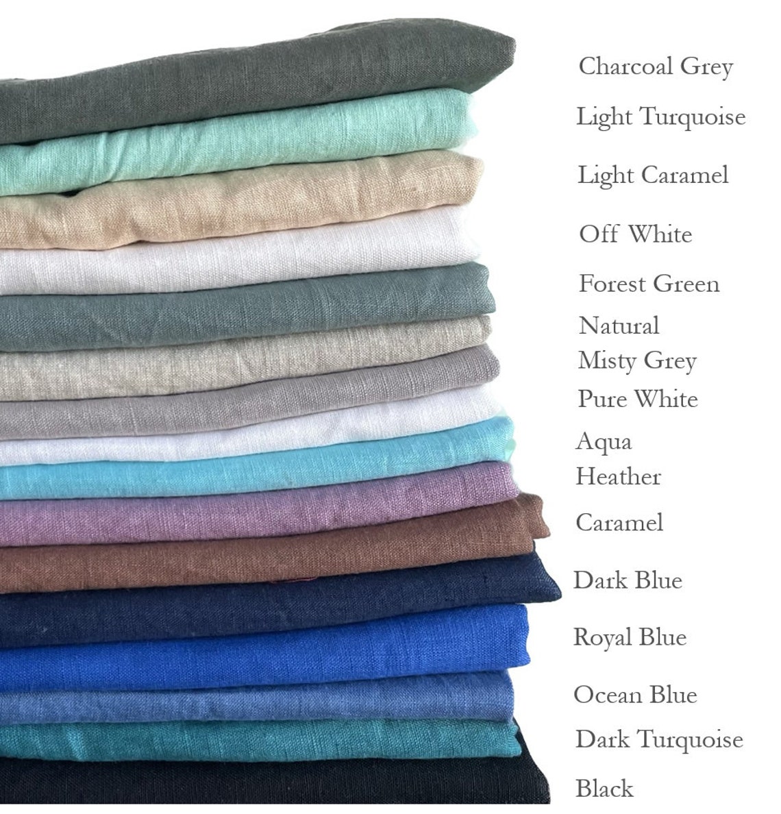 Linen Dress LYON Midi Linen Dress Vintage Linen Clothing - Etsy