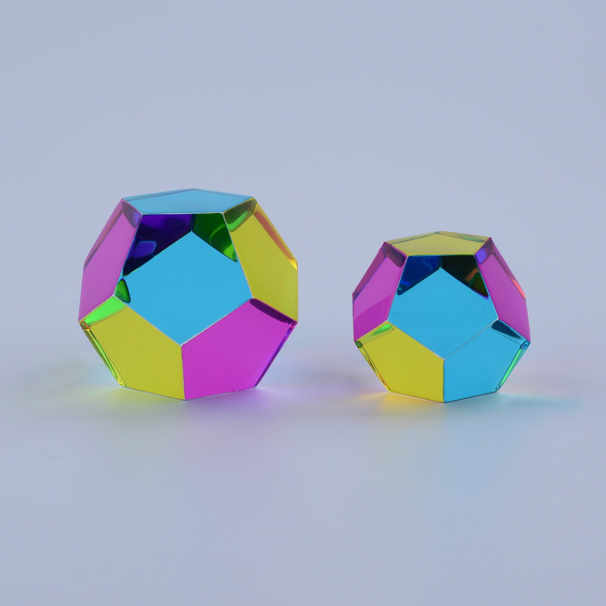 CMY Cubes® the Mundus Dodecahedron, Optical Polyhedron, Subtractive ...