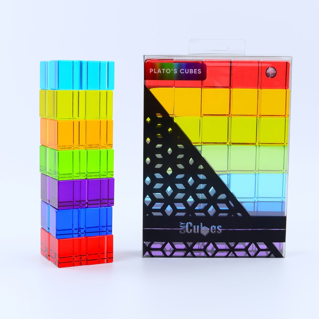 CMY Cubes® Plato's Cubes - 35 Color Cubes, Optical Cubes, Subtractive ...