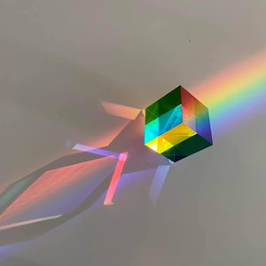 CMY Cube ORIGINAL 50cm - Handcrafted Color Cube for Subtractive Mixing ...