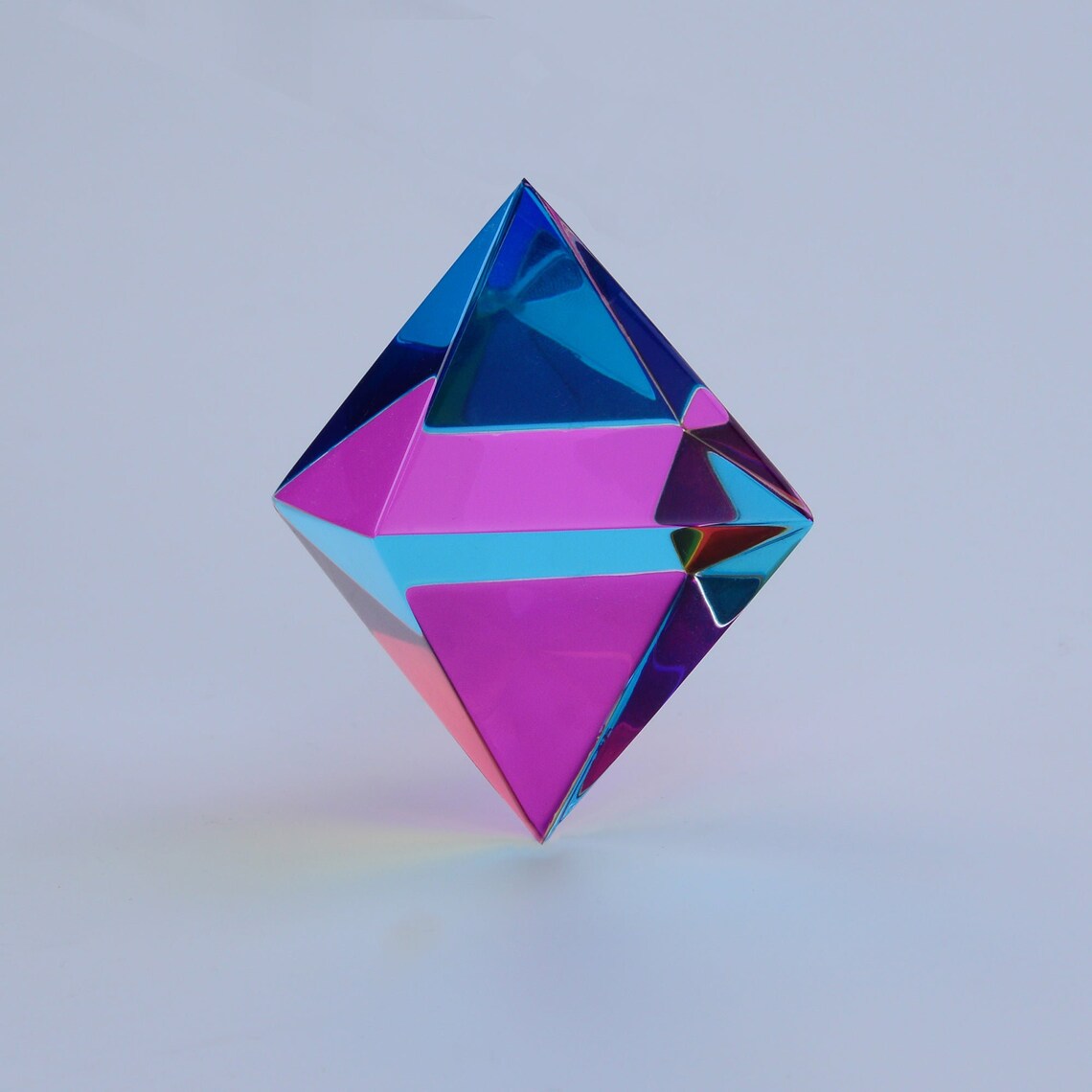 CMY Cubes® the Aether Octahedron Optical Polyhedron - Etsy