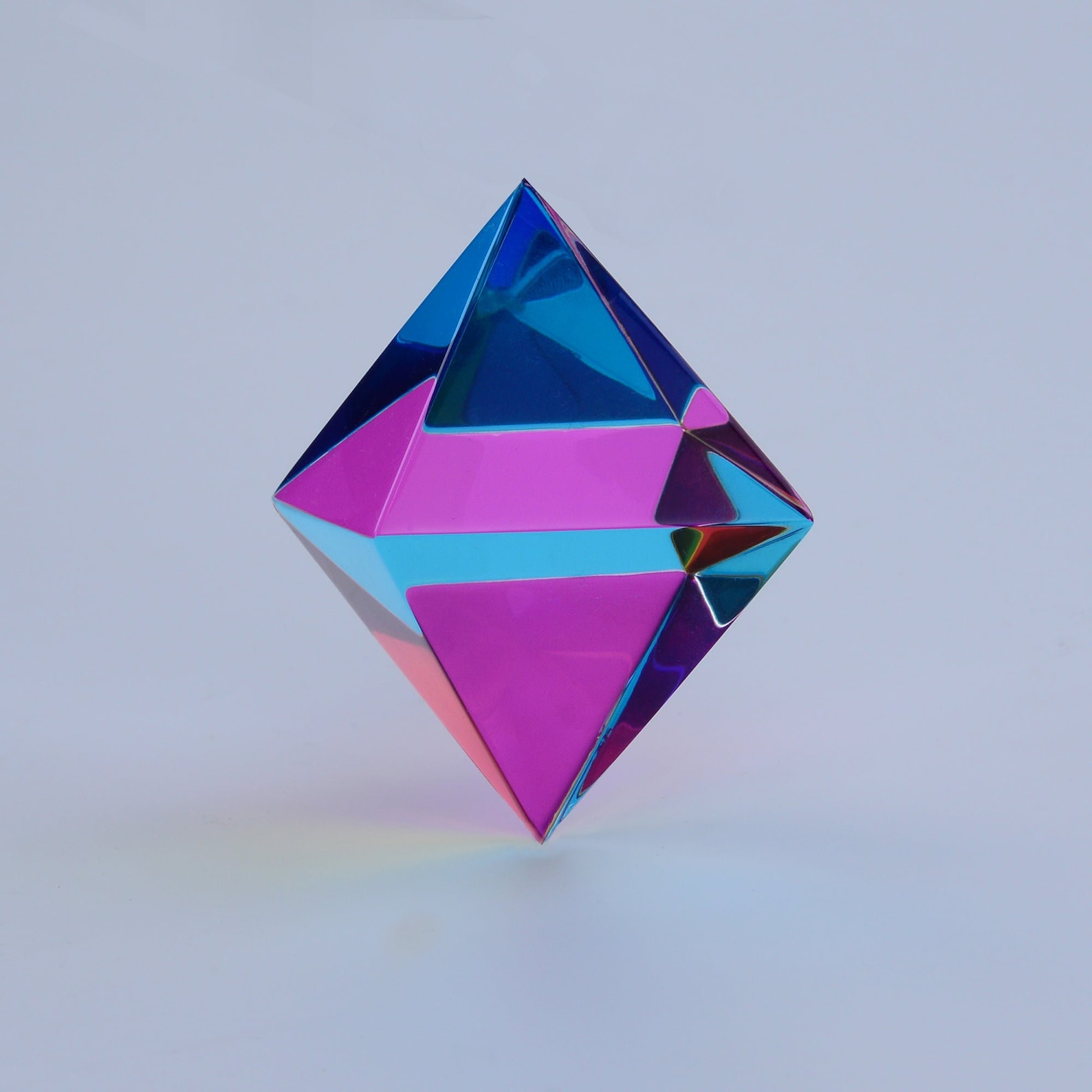 CMY Cubes® the Aether - Octahedron, Optical Polyhedron, Subtractive ...