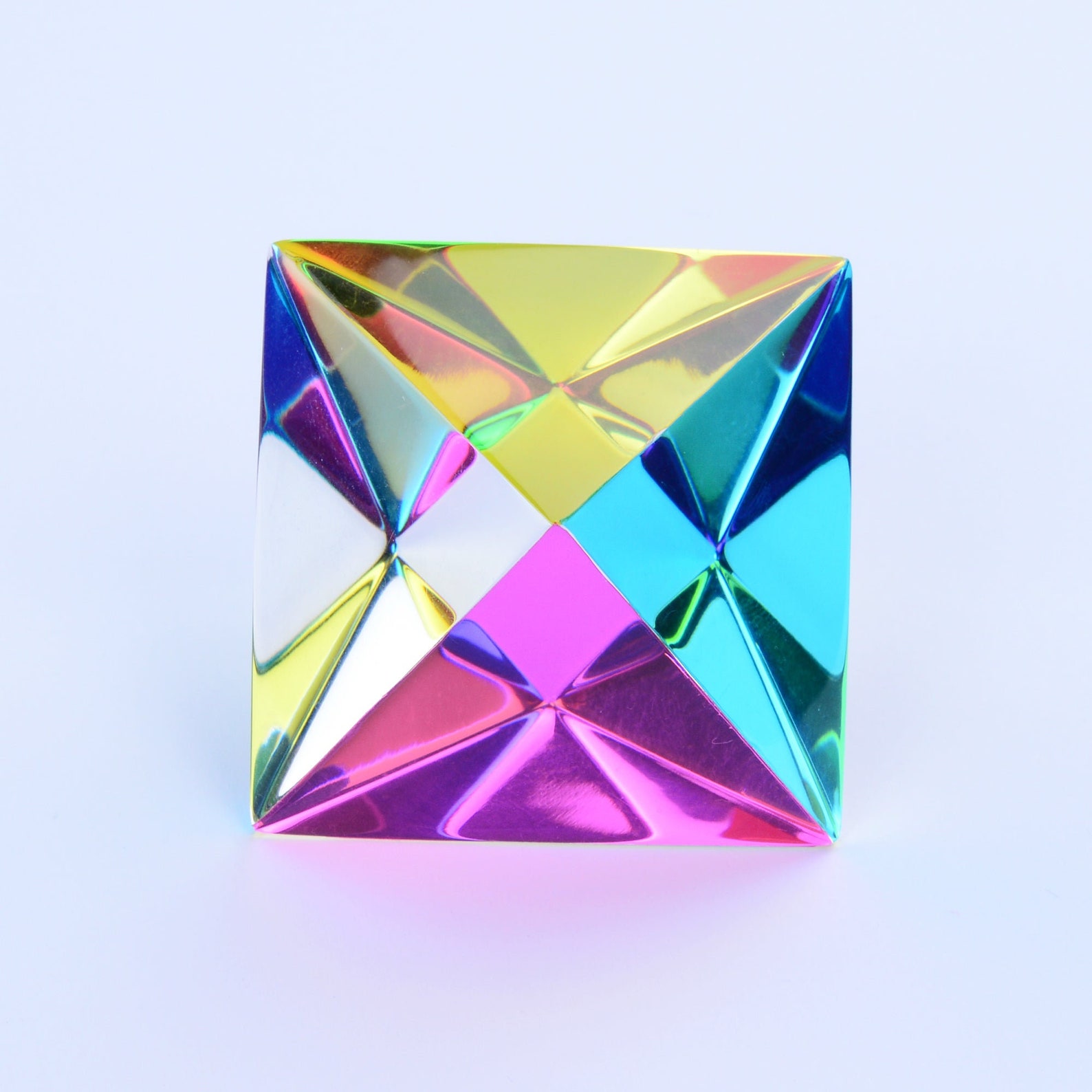 CMY Cubes® the Aether - Octahedron, Optical Polyhedron, Subtractive ...