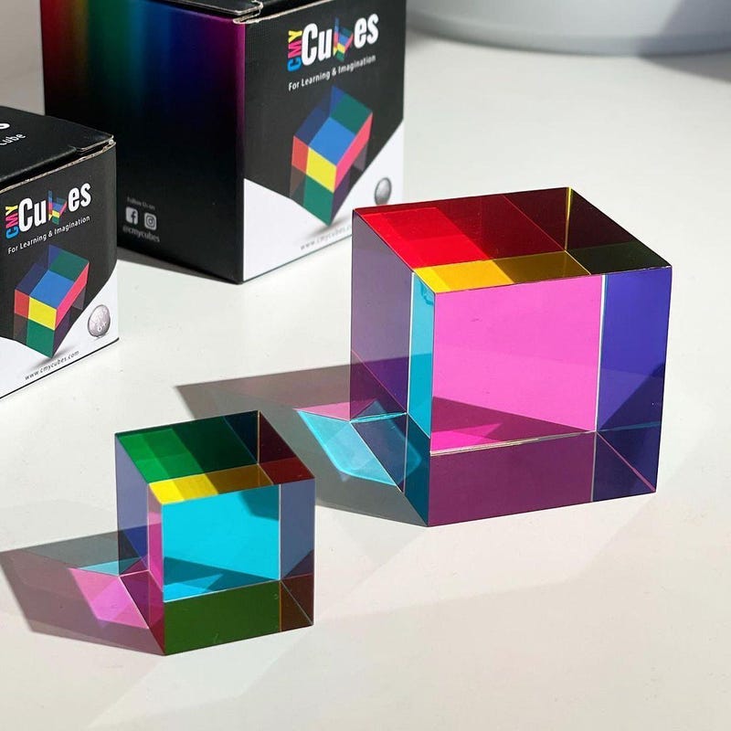 Glass Cubes - Etsy UK