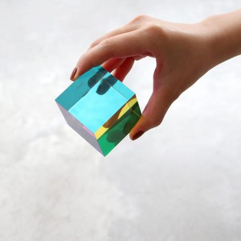 Handcrafted Original CMY Colour Cube - STEAM Learning, Sensory Play ...