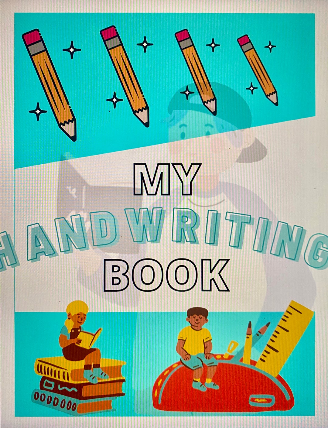 Handwriting Practice BOOK - Etsy
