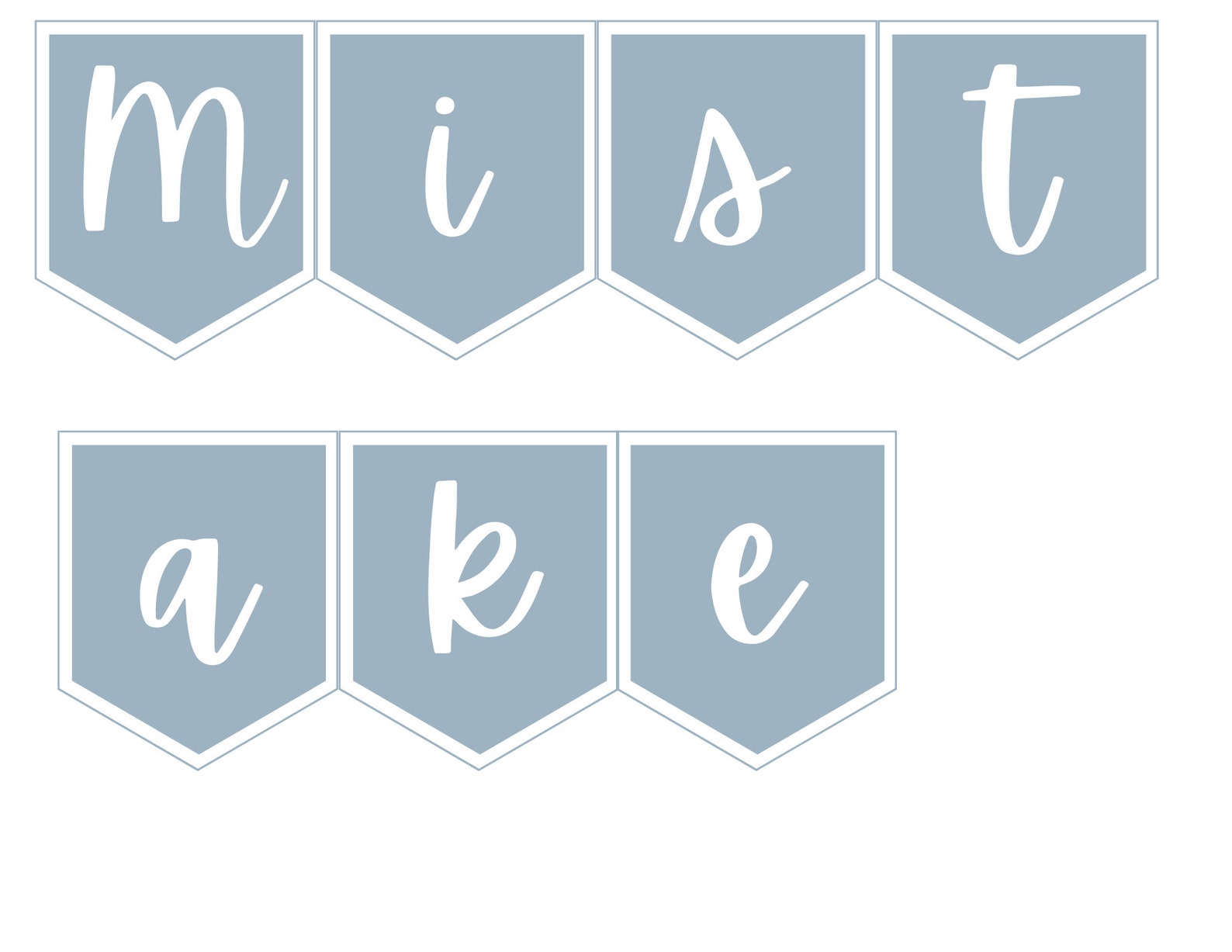 What to Do When I Make a Mistake Poster - Etsy