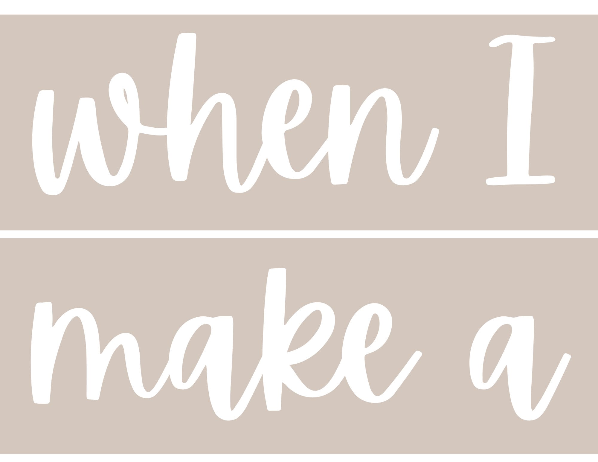 What to Do When I Make a Mistake Poster - Etsy