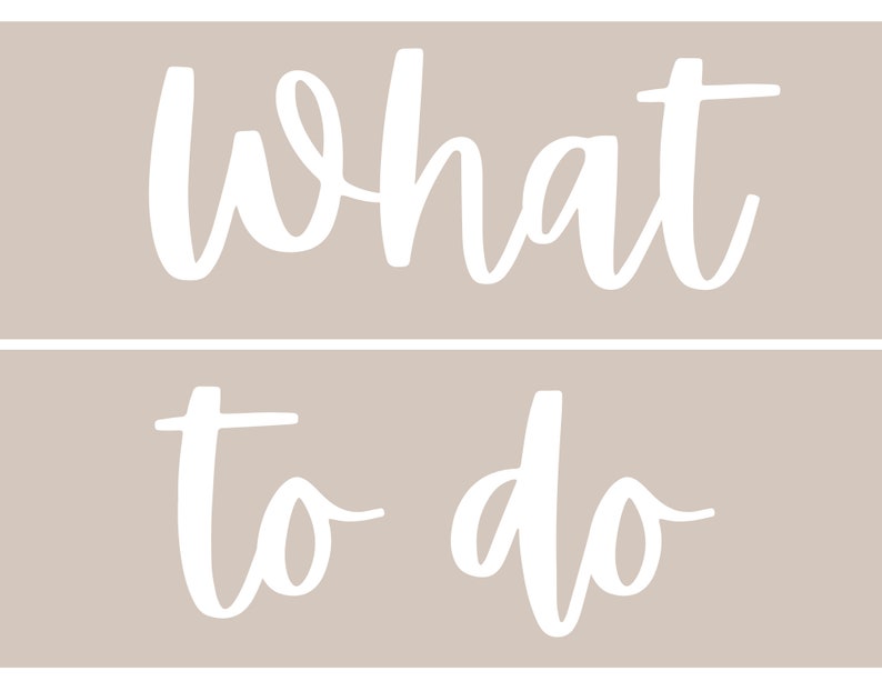 What to Do When I Make a Mistake Poster - Etsy