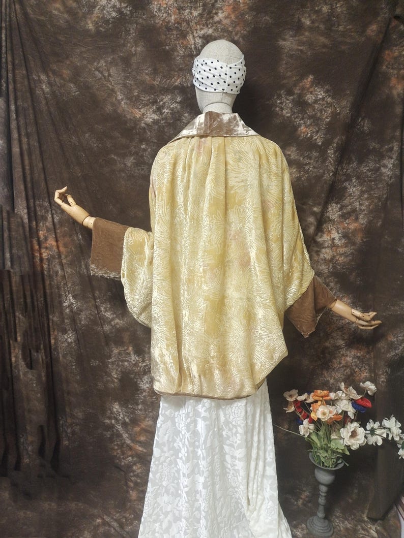 1920s Style Silk Velvet Opera Coat, Luxury Gatsby Coat for Party - Etsy