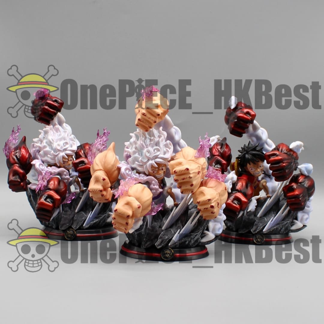 One Piece Captain of Straw Hat Crew Monkey D Luffy Gear Five Action ...