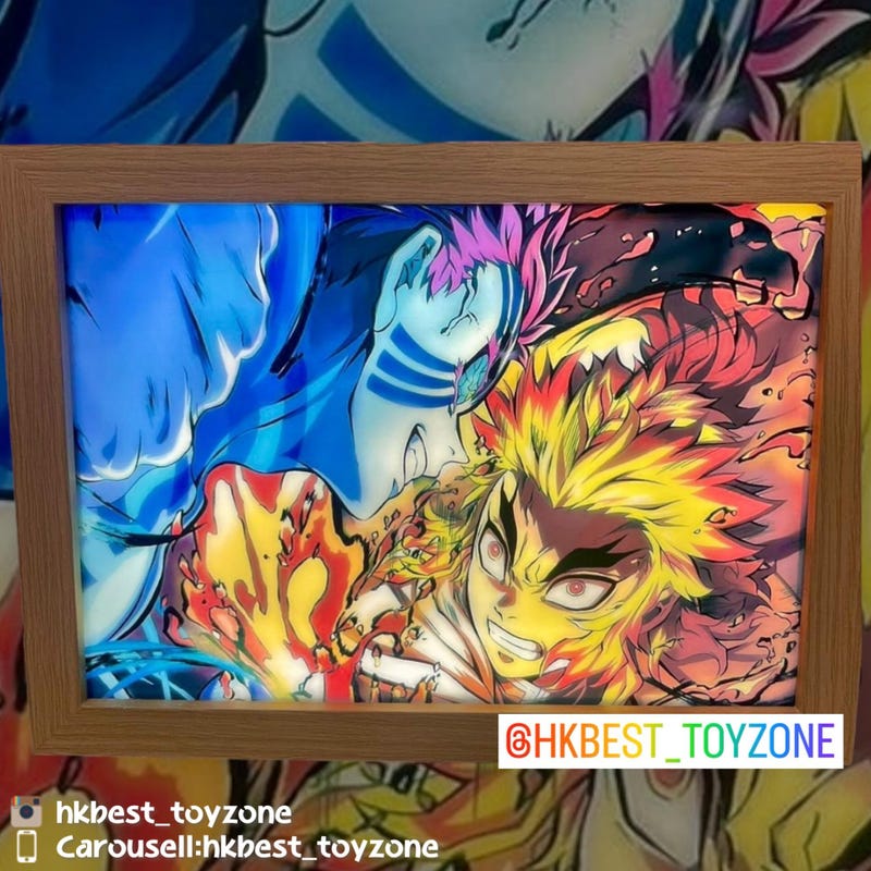 Anime Night Light - Etsy