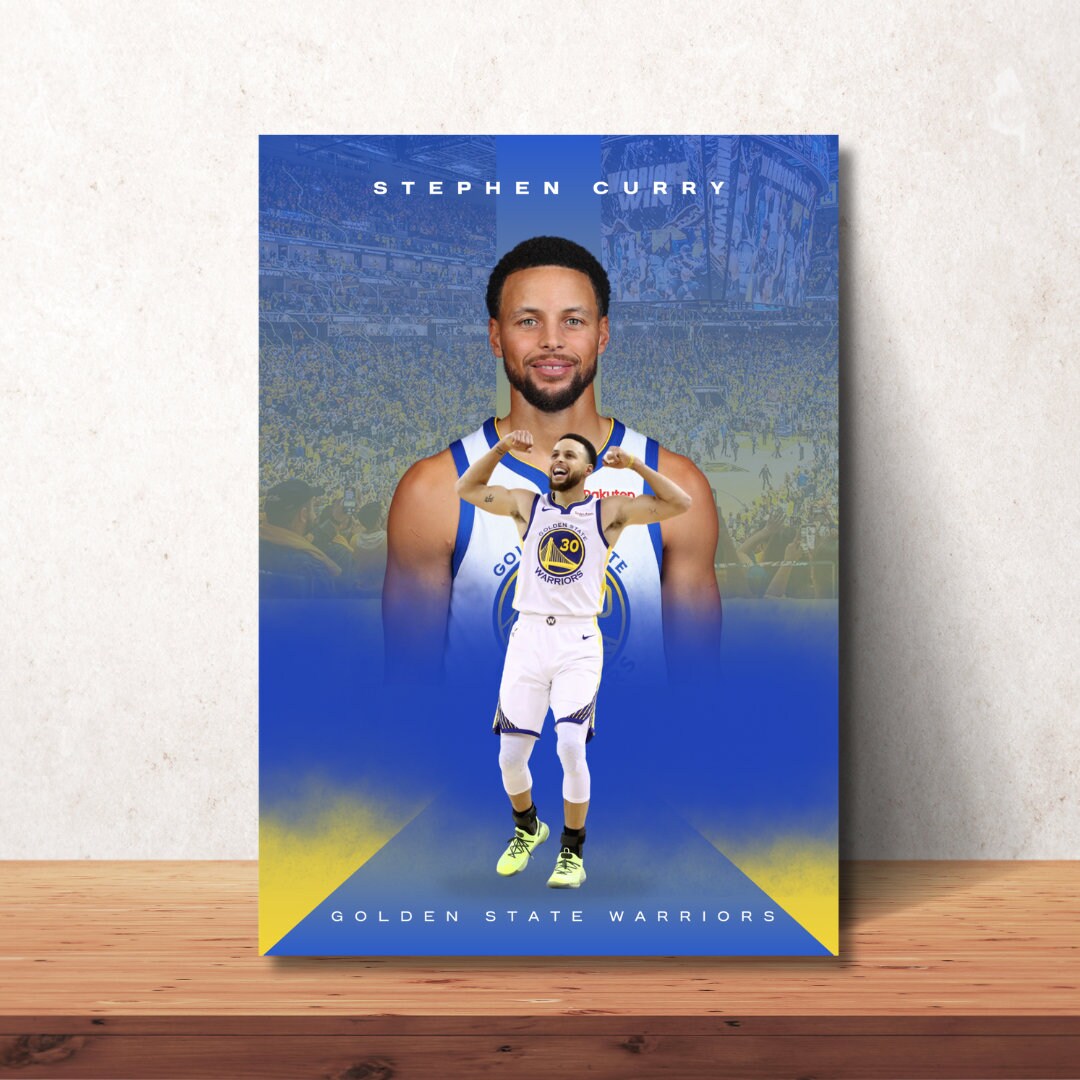Stephen Curry Poster Stephen Curry Digital Poster Stephen Curry Fan ...