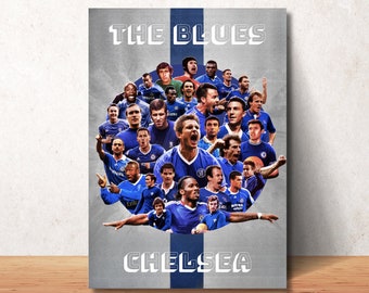 Real Madrid Legends Poster Legends of Real Madrid Digital Poster Real ...