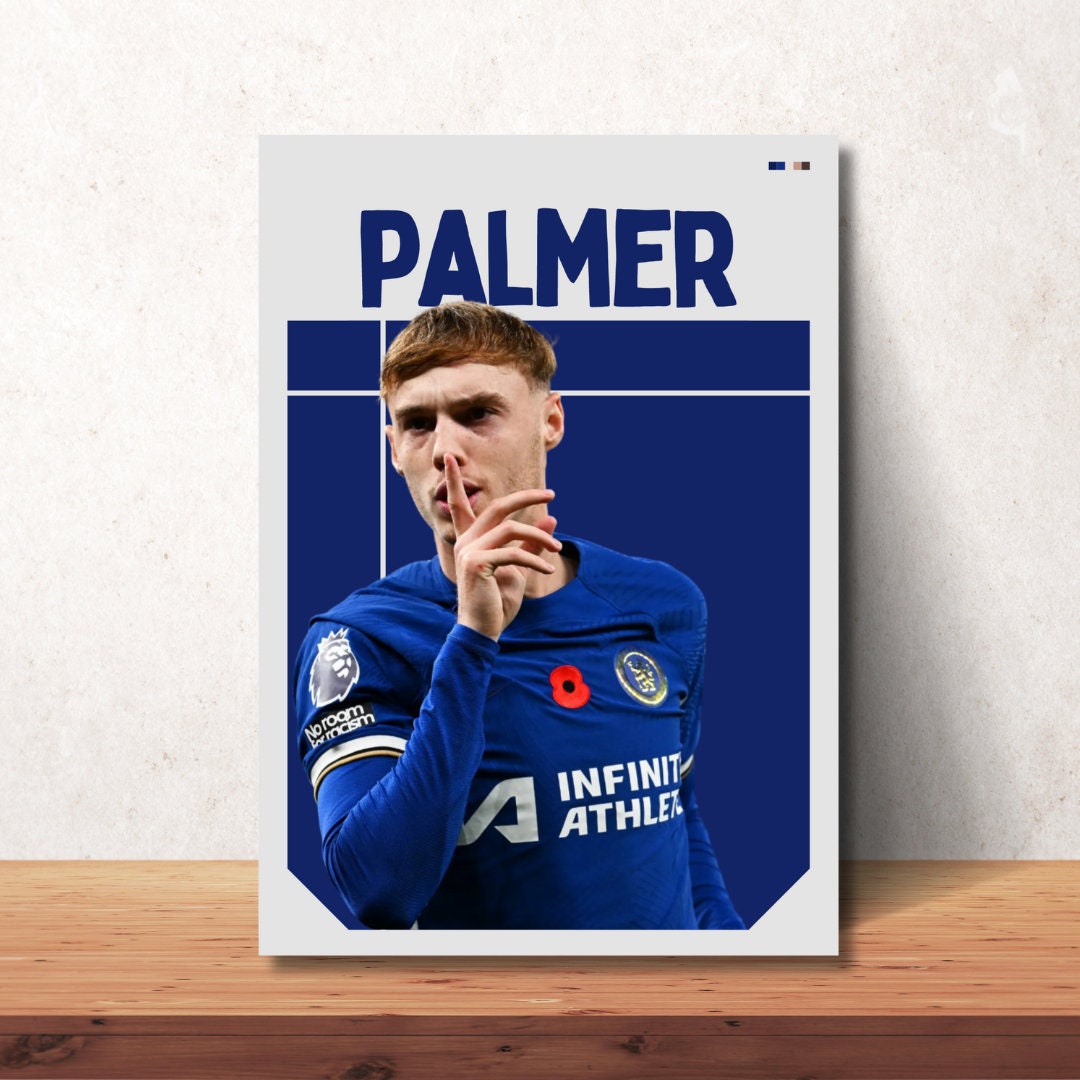 Cole Palmer Poster Cole Palmer Digital Poster Cole Palmer Fan Gift ...