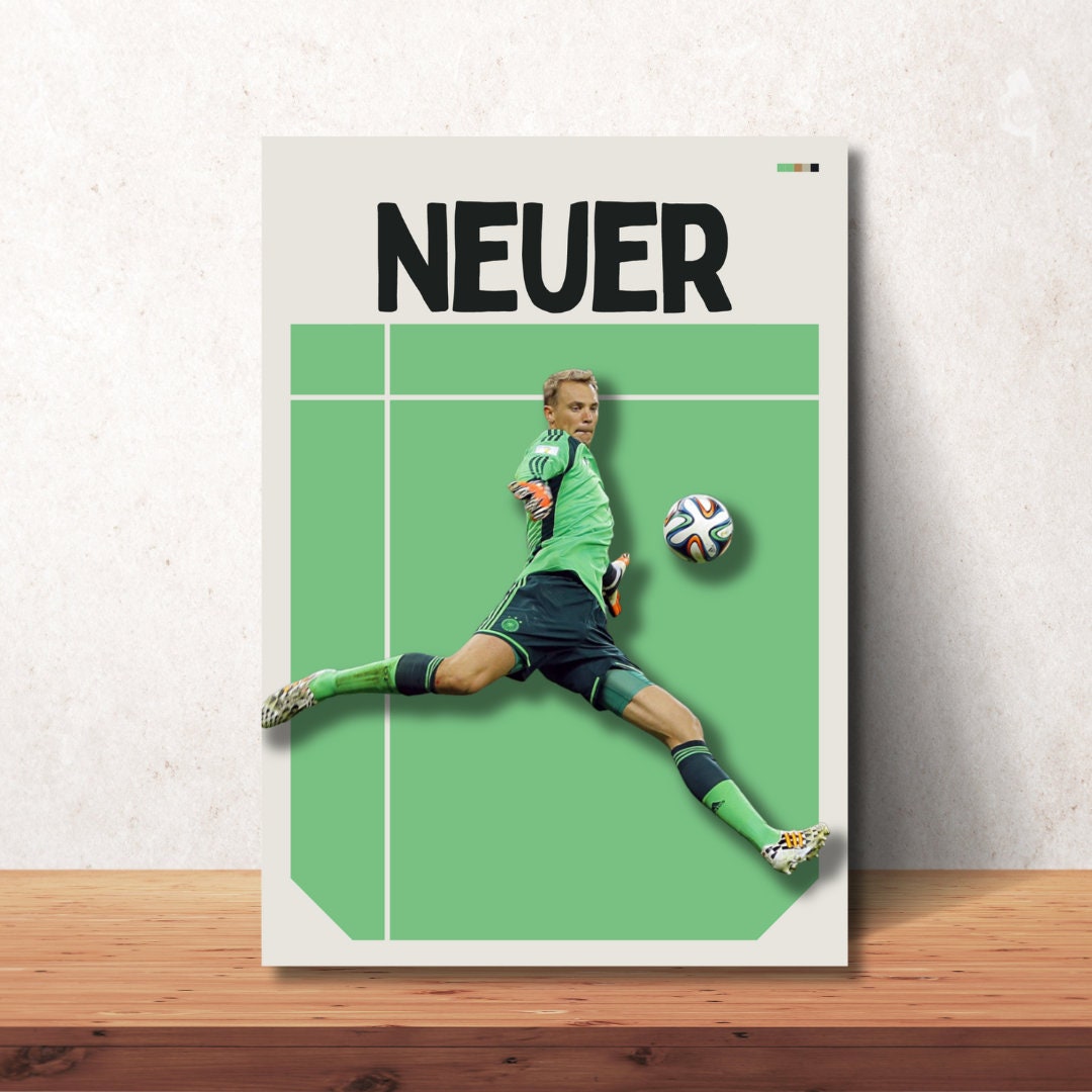 Manuel Neuer Poster Manuel Neuer Poster Bayern Munich Poster Soccer ...